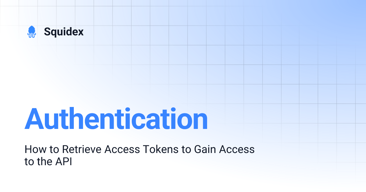 Authentication | Squidex