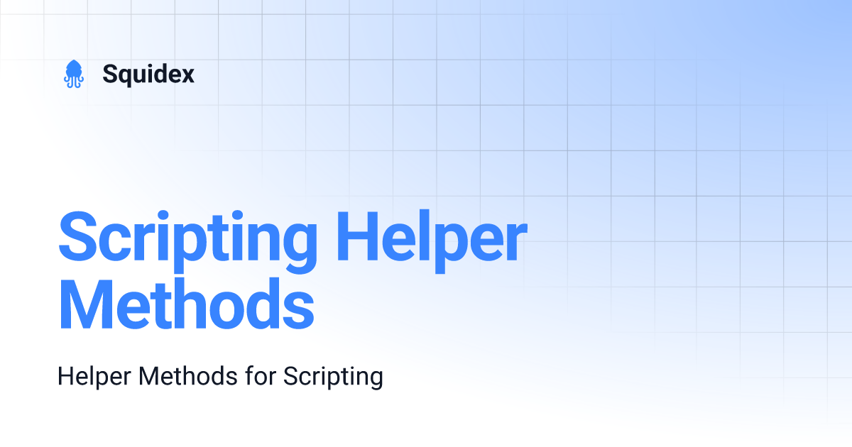 Scripting Helper Methods | Squidex