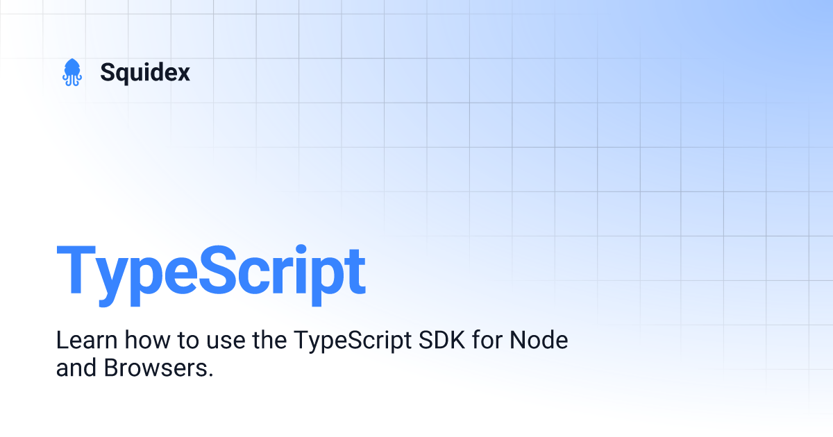 TypeScript | Squidex